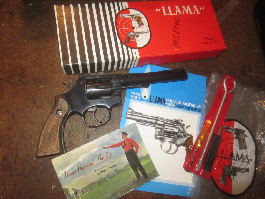 Llama - 1968 Ruby Extra Model Xii - Smith Wesson Clone - Minty With Box ...