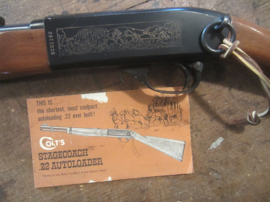 Colt - Stagecoach Autoloading Rifle - 1960`S - Outstanding Condition ...
