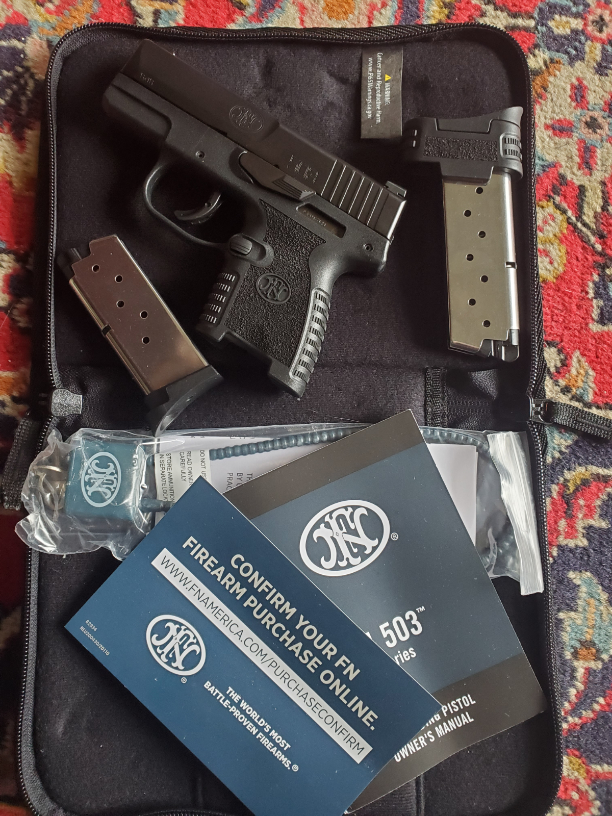 Fn 503 Sub Compact Fn 503 Sub-Compact 9mm - Factory New 9mm Luger For ...