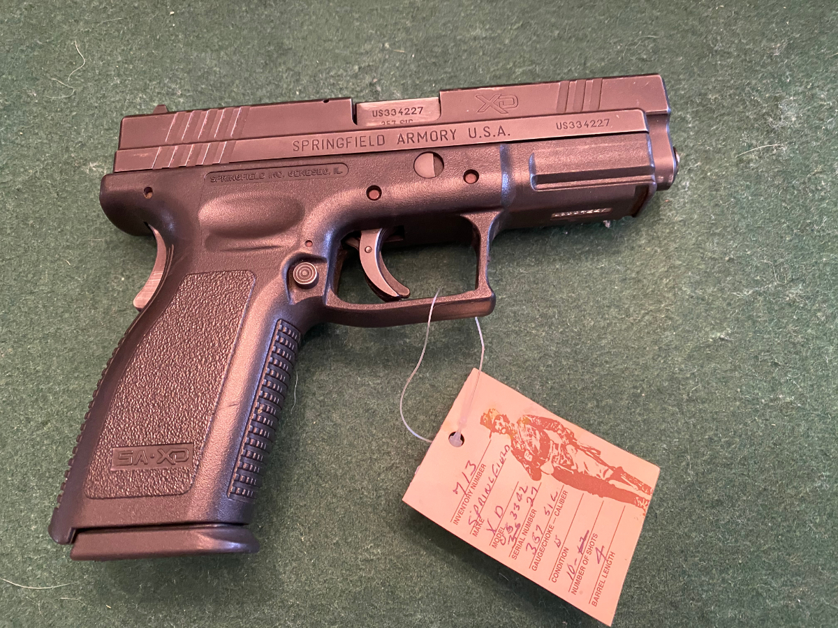 Springfield Armory Xd-357 Brl 2 1/5 Inches, One Hot Round. .357 Sig For ...