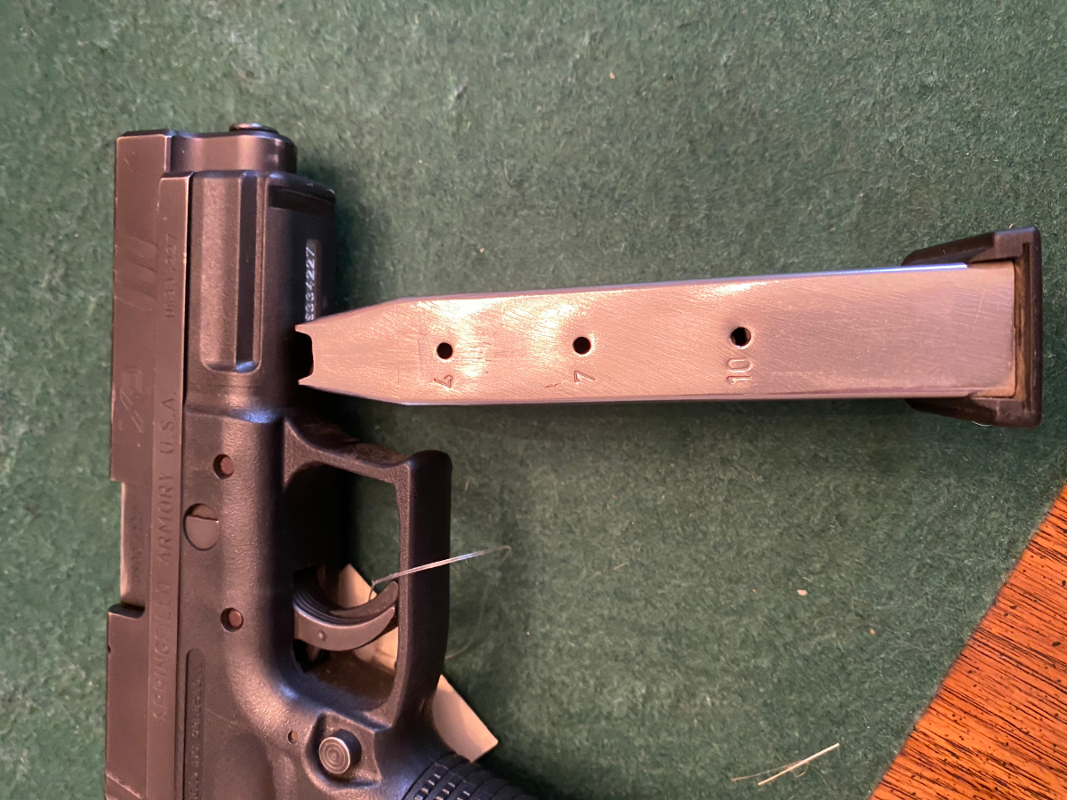 Springfield Armory Xd-357 Brl 2 1/5 Inches, One Hot Round. .357 Sig For ...