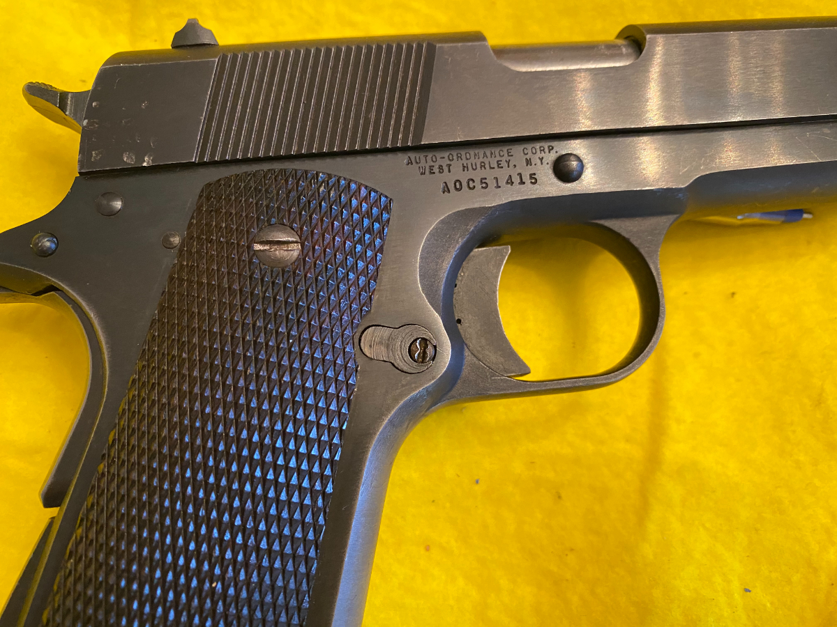 Auto-Ordnance 1911 .45 Acp Thompson .45 Acp For Sale at GunAuction.com ...