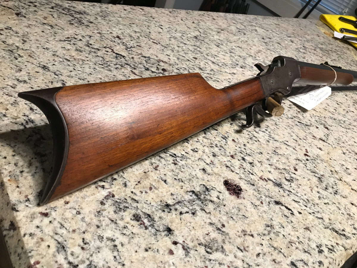 Stevens 25rf Bull Barrel Lever Action Antique .25 Stevens For Sale at ...