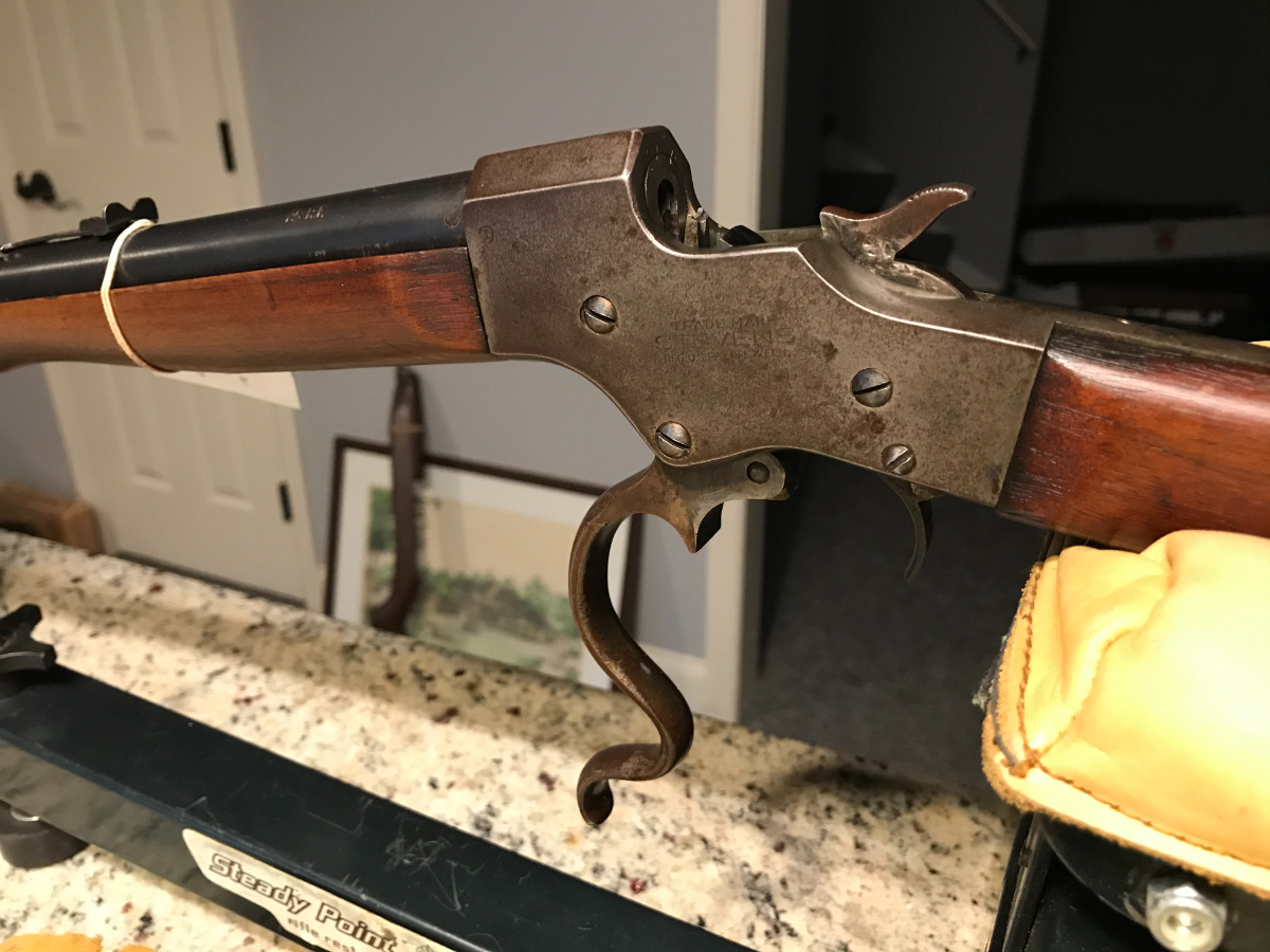 Stevens 25rf Bull Barrel Lever Action Antique .25 Stevens For Sale at ...