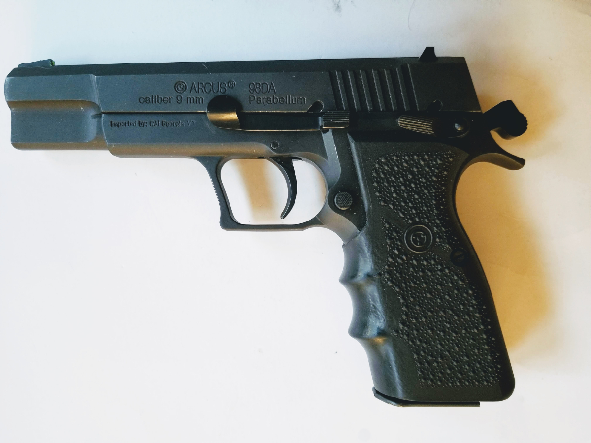 Arcus 98da Semi-Automatic Pistol, 15+1 Capacity. 9mm Luger +P For Sale ...