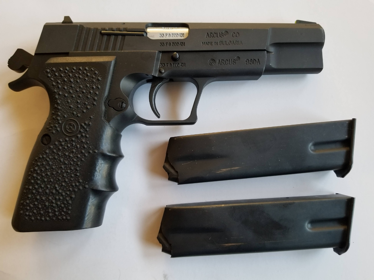 Arcus 98da Semi-Automatic Pistol, 15+1 Capacity. 9mm Luger +P For Sale ...
