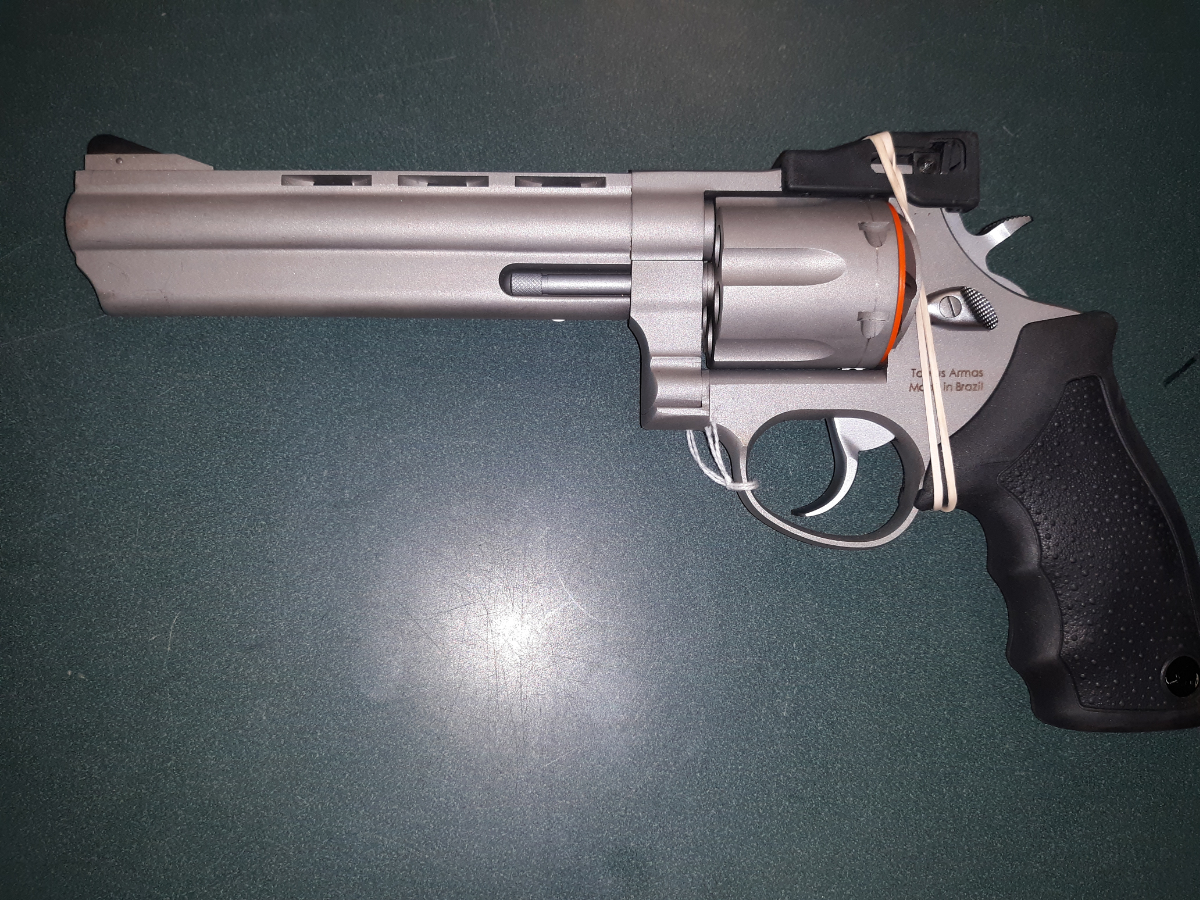 Taurus - 44 Mag Stainless Steel Six Shot Revolver with 6.5