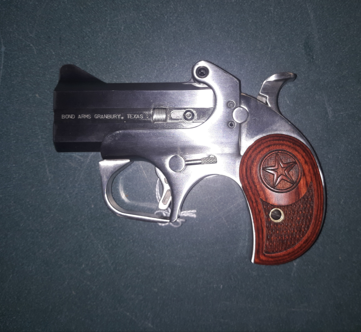 Bond Arms 45lc Or 410 Ga Texas Defender Derringer, Like New .45 Long ...