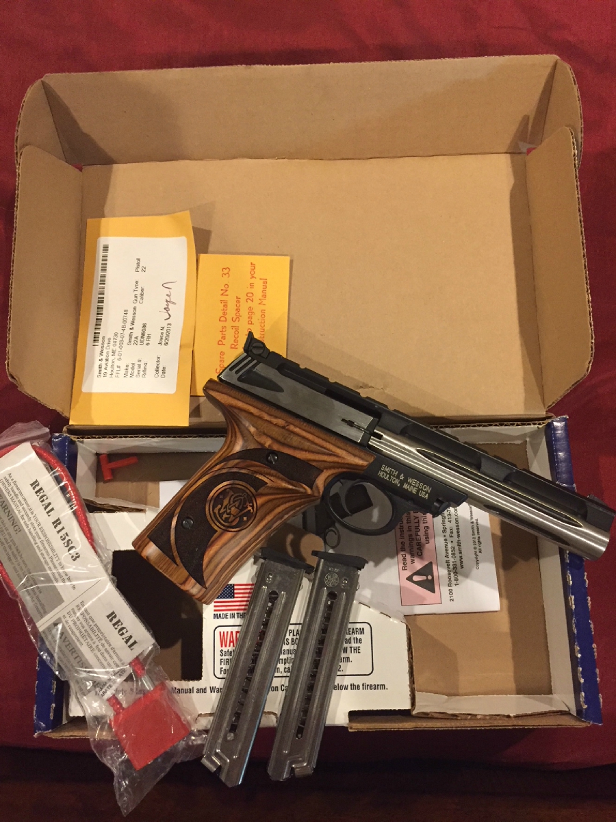 Smith & Wesson 22a-1 Talo Collectors Target Model .22 Lr For Sale at ...