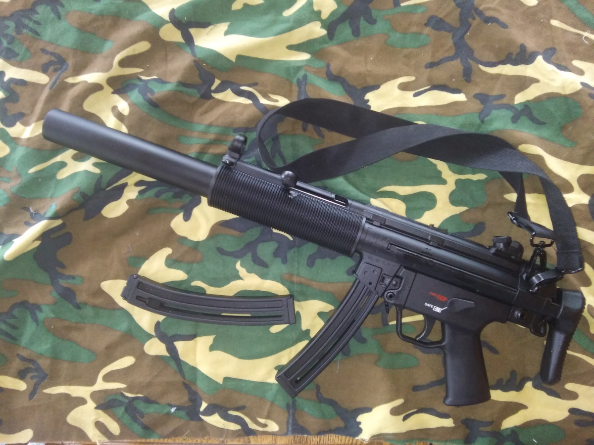 Heckler & Koch Like-New H&K Mp5 Sd With Factory Mags .22 Lr For Sale at ...