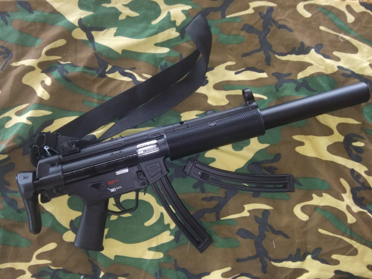 Heckler & Koch Like-New H&K Mp5 Sd With Factory Mags .22 Lr For Sale at ...