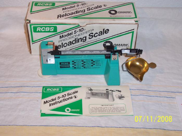 Older RCBS Scale Model 5.10 New In Box.