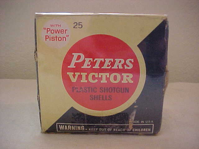 Peters Victor 20 Ga. Shotgun Shells, Full Box 25 For Sale at GunAuction ...