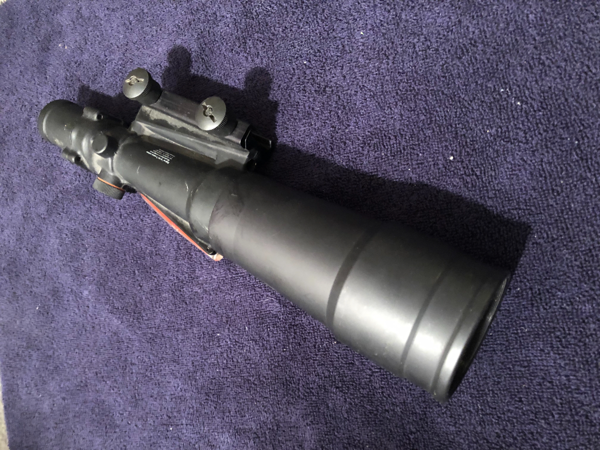 Acog Trijicon Trijicon Acog Scope 5.5 X 35 Red Chevron Scope For Sale ...