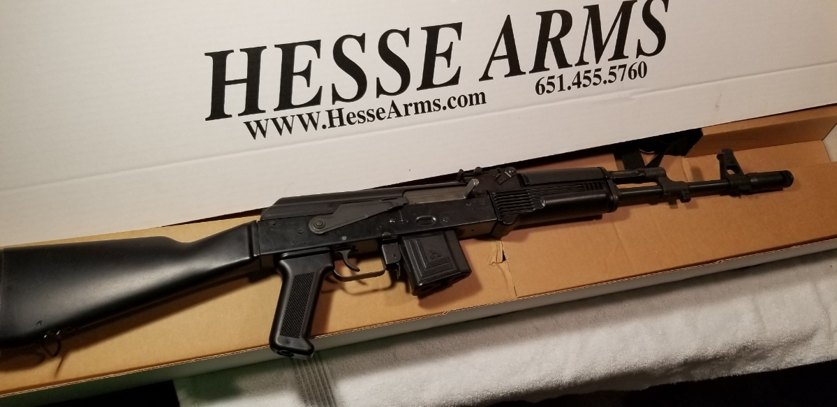 Hesse Arms Ak 47 In 223 Still Nib Hi Cap Mags .223 Rem. For Sale at ...