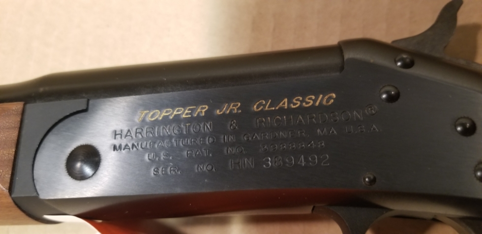 Harrington & Richards Harrington Richards Topper Jr Classic 410 Nib ...