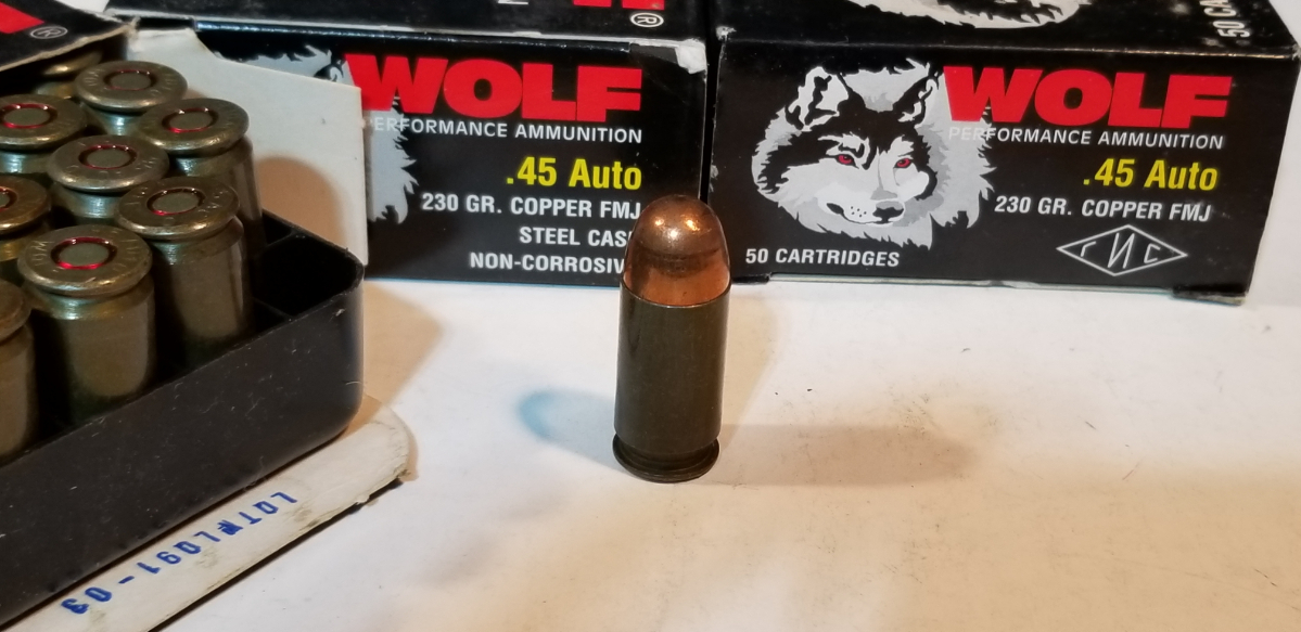 Wolf Ammunition 150 Rds Of Wolf 45 Acp .45 Acp For Sale at GunAuction ...