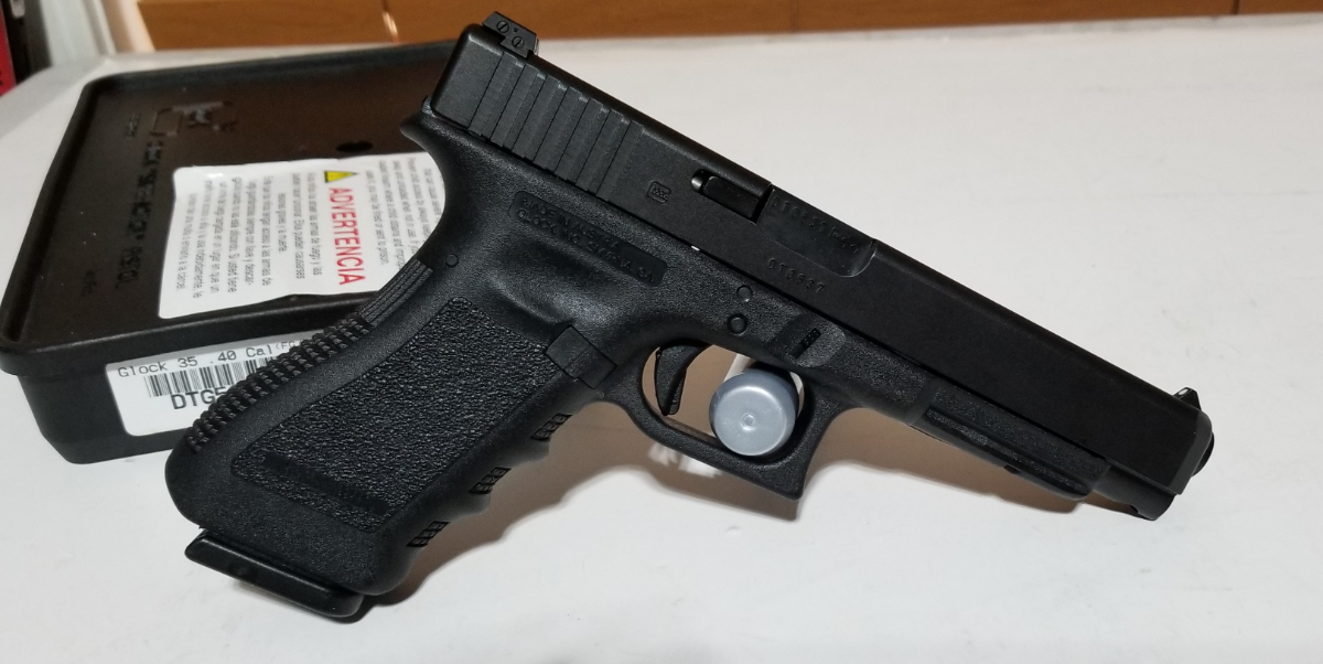 Glock 35 (Long Slide) Gen 3 Still Nib .40 S&W For Sale at GunAuction ...