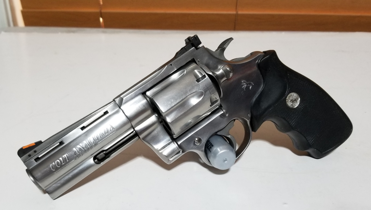 Colt Anaconda 4" In 45 Colt Gun Made 1994 .45 Long Colt For Sale at ...