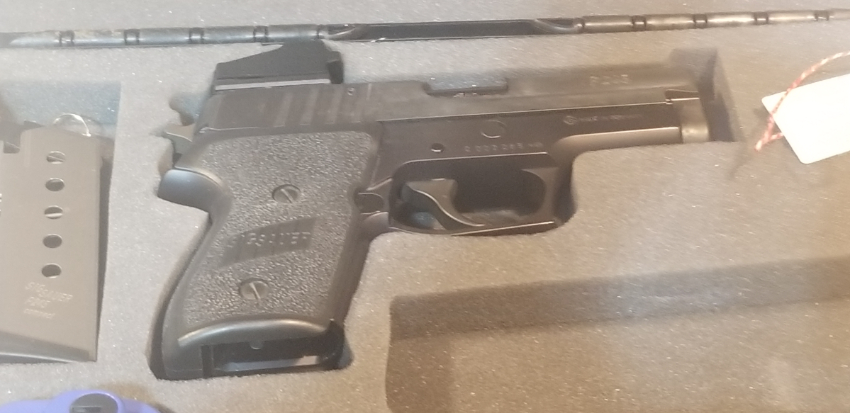 Sig Sauer P245 -45-B Made In Germany With Optima 2000 Red Dot Relist ...