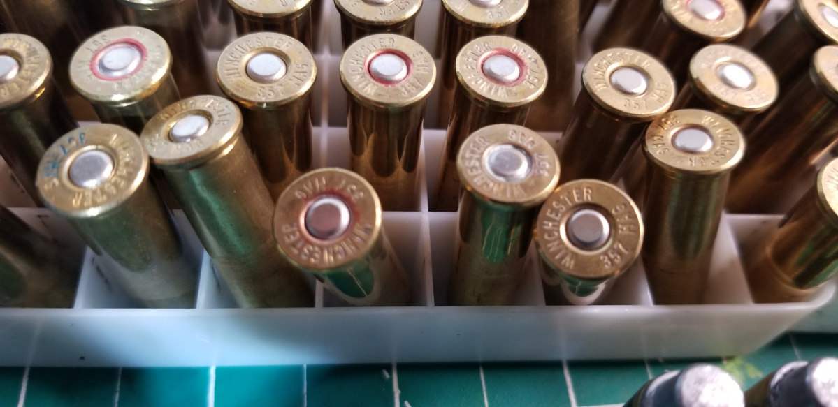 Winchester Mixed Lot Of 357 Mag Ammo Total Of 141 Rd .357 Magnum For ...