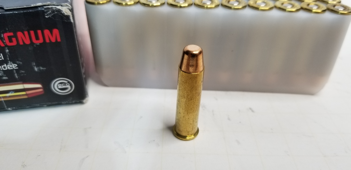 Winchester 1 Full Box Of 357 Mag 158 Gr Fmj Brass Case .357 Magnum For ...