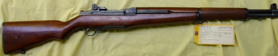 M1 GARAND NAVY AWARD RIFLE, IN ORIGINAL BOX