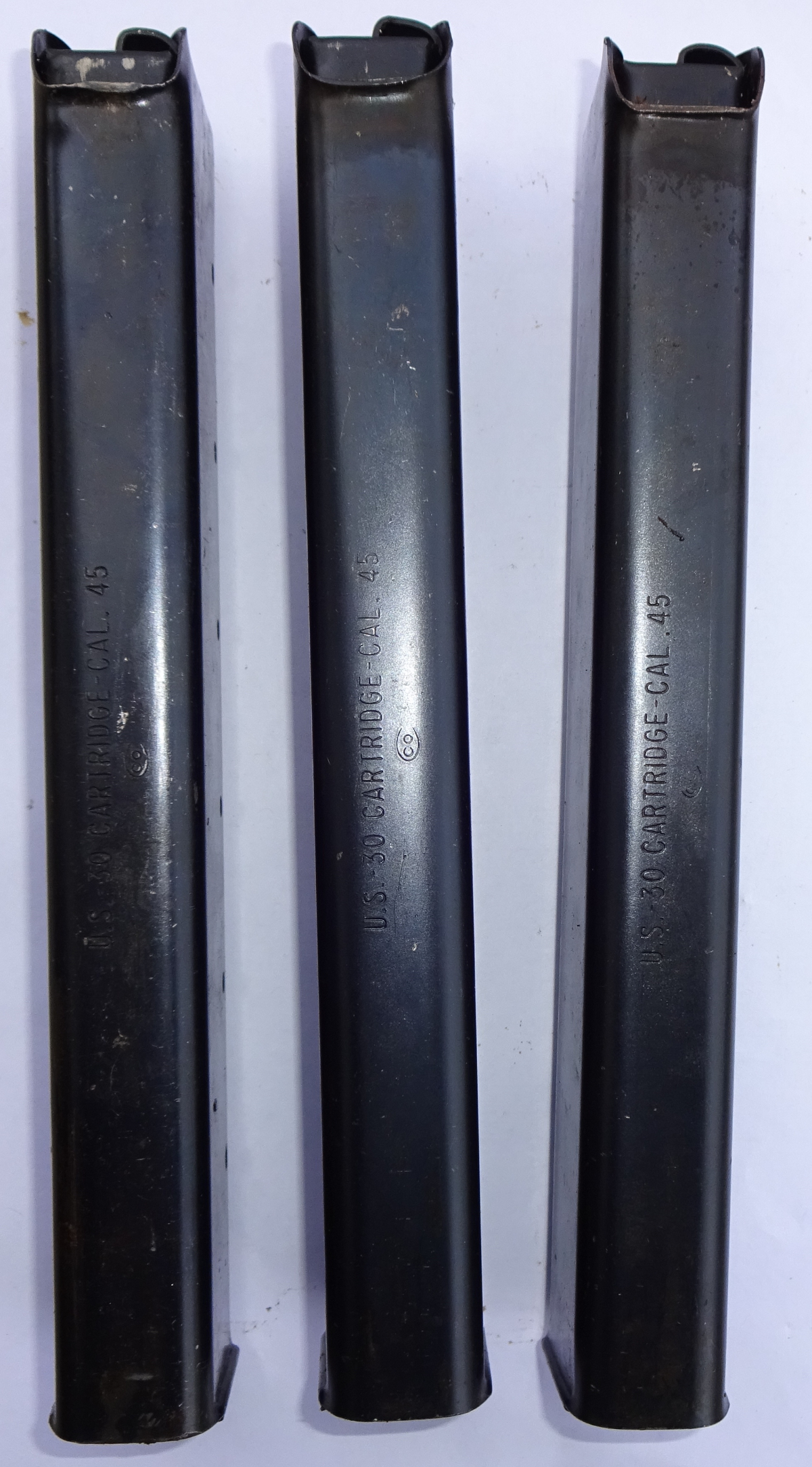 Thompson Submachine Gun 30 Round Stick Magazines, Three(3), Used, Usgi ...