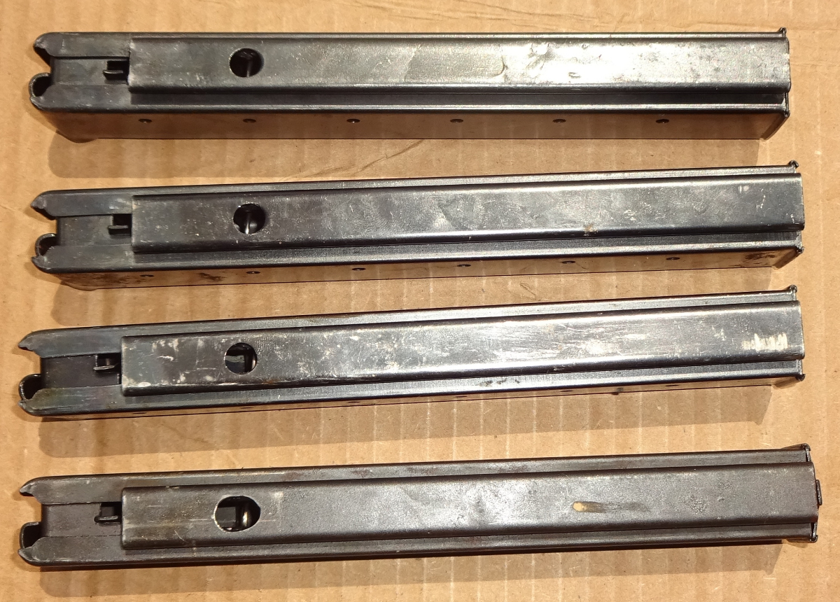 US Government Issue THOMPSON SUB-MACHINE GUN 30 ROUND STICK MAGAZINEs ...