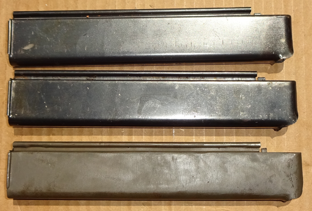Thompson Sub-Machine Gun 30 Round Stick Magazines, Three(3) For Sale at ...