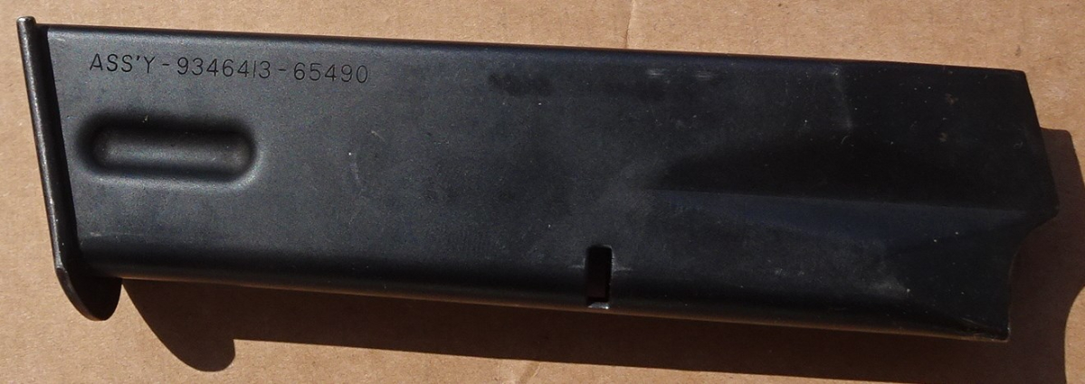 BERETTA MODEL 92 LARGE CAPACITY MAGAZINE WITH US STOCK NUMBER 17209323 ...