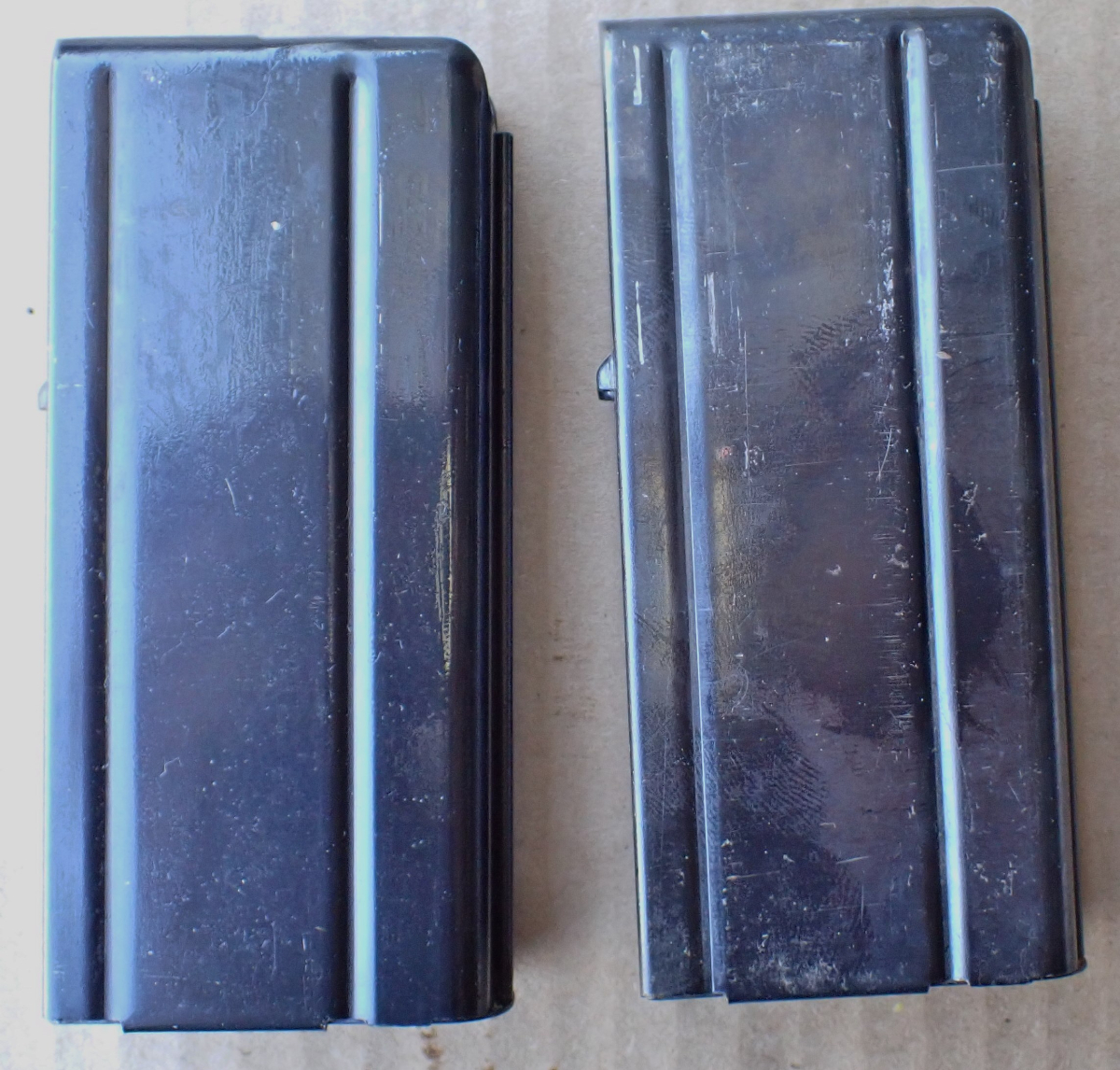 WINCHESTER M1 CARBINE CLIPS, TWO (2) TYPE 2, CODED "IW". 17332002 ...