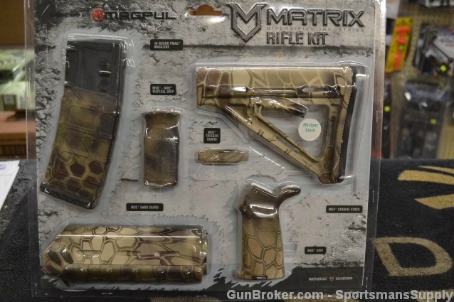Magpul Matrix Rifle Kit Mil-Spec Kryptek Highland For Sale at ...