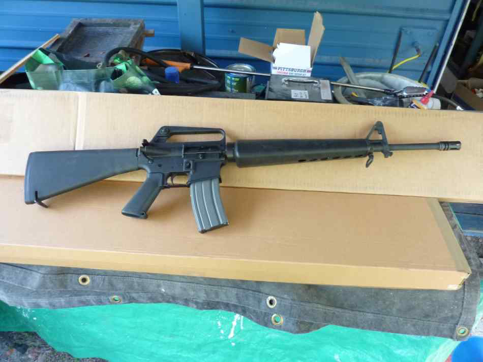 M16a1 Semi-Auto Retro New Assembly W/30 Round Mag. For Sale at ...