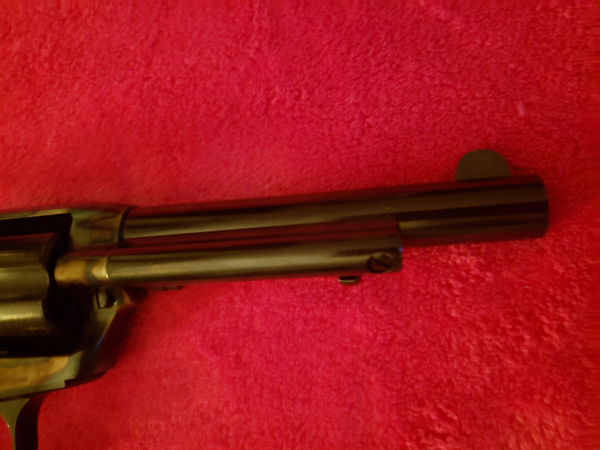 Cimarron Firearms CIMARRON MODEL P JR .38SPL FS 4.75" CC/BLUED WALNUT ...