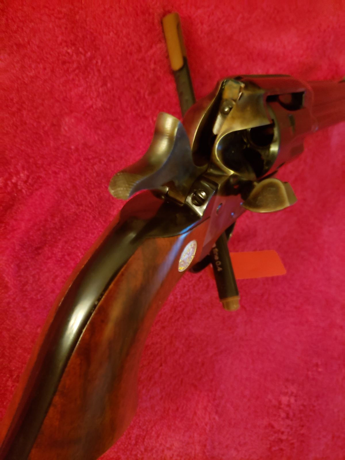 Cimarron Firearms CIMARRON MODEL P JR .38SPL FS 4.75" CC/BLUED WALNUT ...