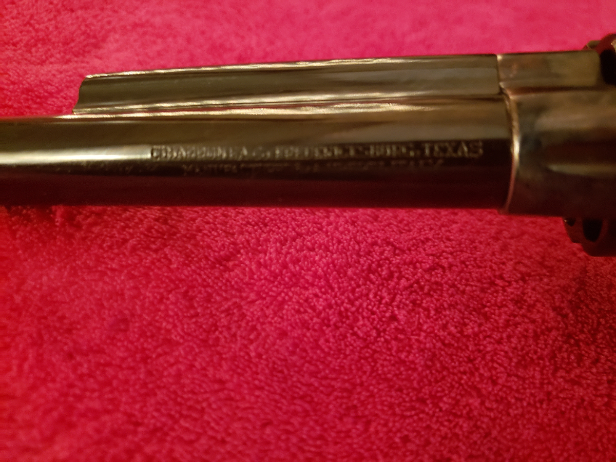 Cimarron Firearms CIMARRON MODEL P JR .38SPL FS 4.75" CC/BLUED WALNUT ...