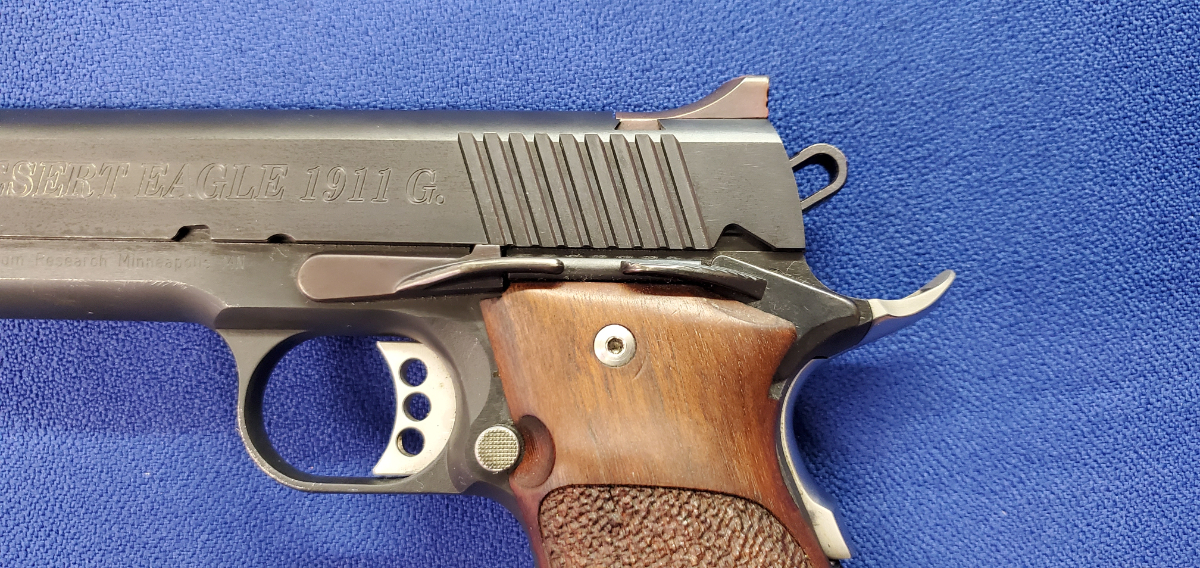 Desert Eagle 1911g .45 Acp Blued Finish Custom Parts Made In Israel .45 ...