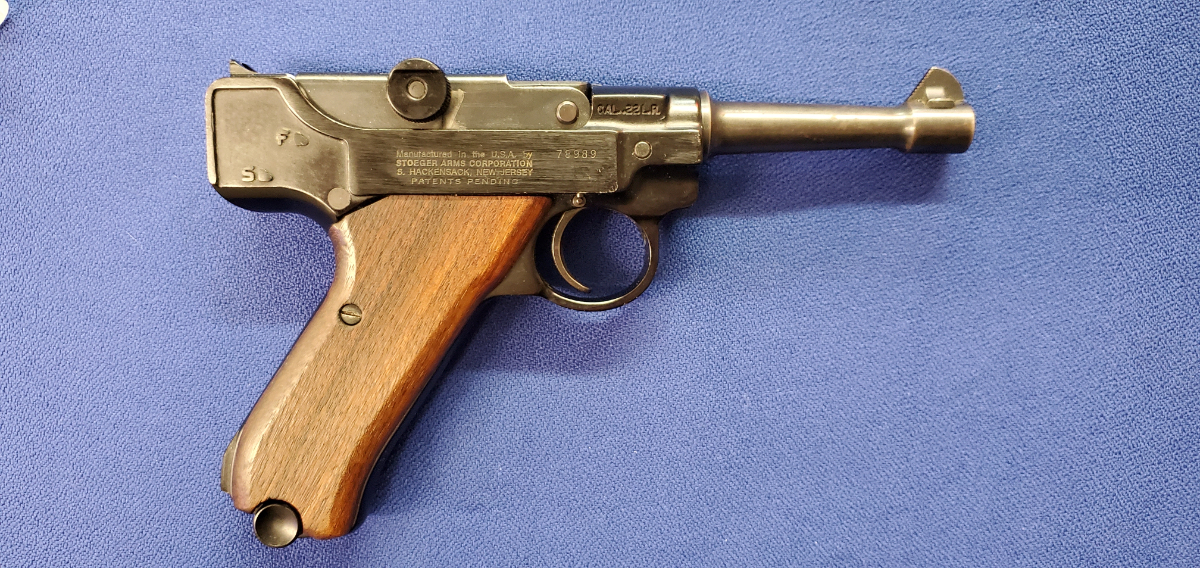 Stoeger Luger .22lr Blued Finish Good Condition .22 Lr For Sale at ...