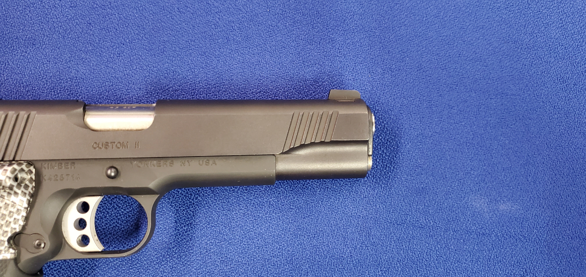 Kimber Custom Ii 1911 With Crimson Trace Laser Grips .45 Acp For Sale ...