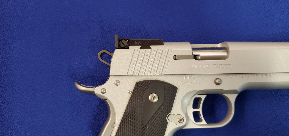 Kimber Rimfire Target .22lr Silver Finish .22 Lr For Sale at GunAuction ...