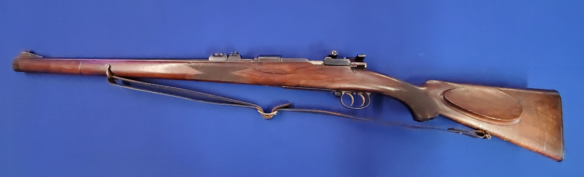 K98 CUSTOM MANNLEICHER STOCK DOUBLE SET TRIGGERS 8X60 MAUSER