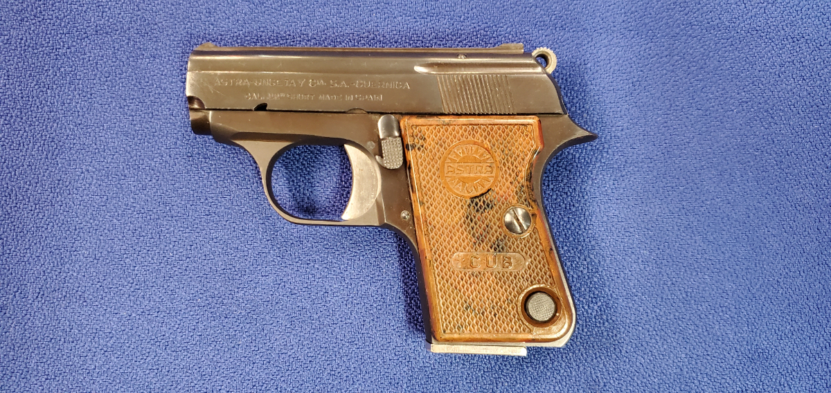 Astra-Unceta Cub Comes With Factory Box And Papers .22 Short For Sale at GunAuction.com - 17125240