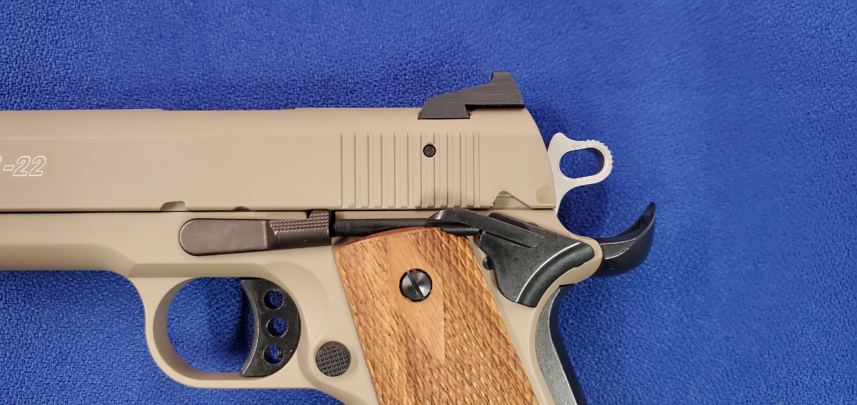 Sig Sauer 1911-22 Desert Tan Finish .22 Lr Like New In Box .22 Lr For ...
