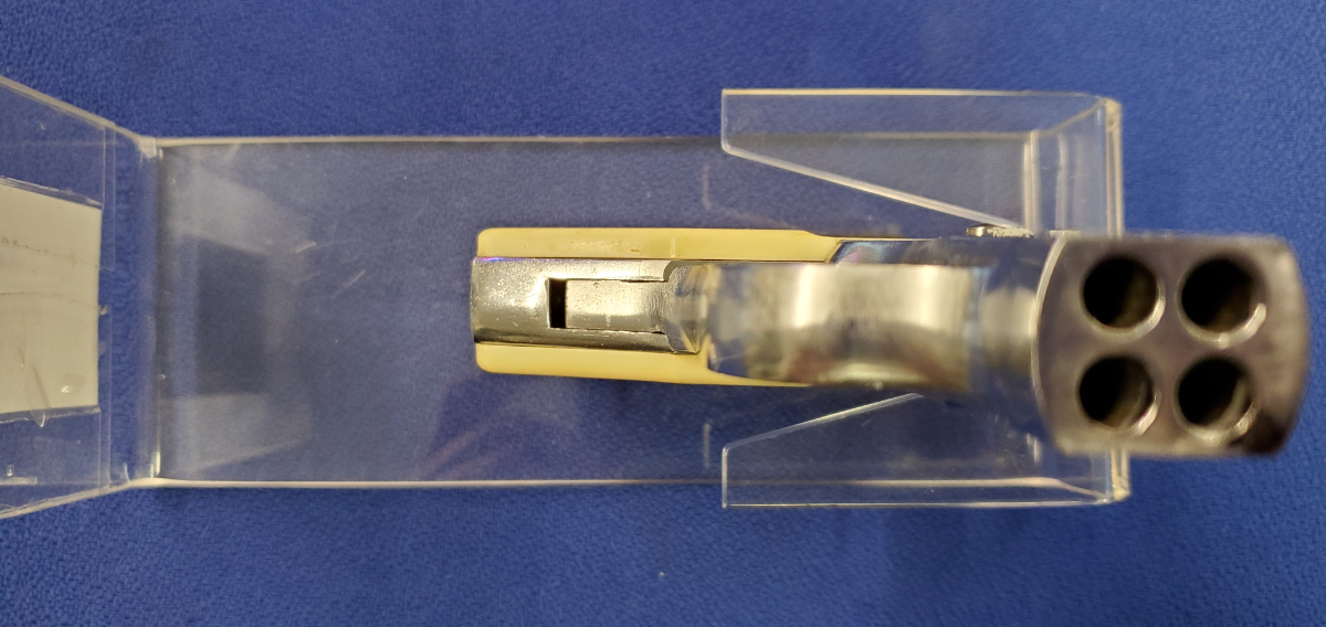 Eig E 16 4 Barrel .22 Cal Pistol Nickled Finish .22 Long For Sale at ...