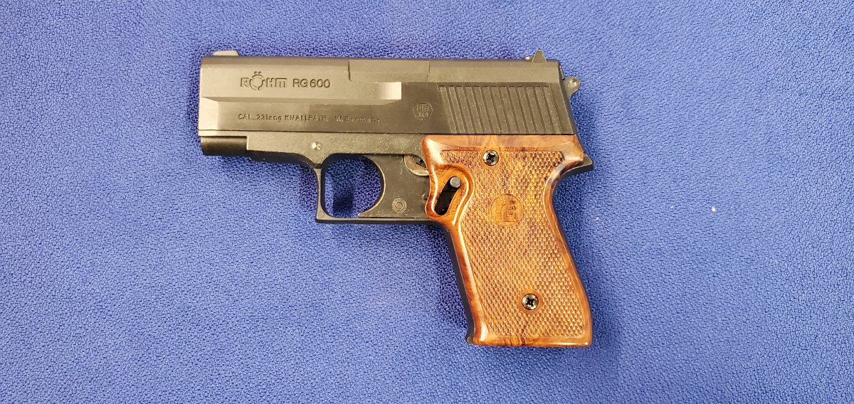 Rohm Gmbh Rg600 With Factory Box And Papers 22 Cal Blanks Has Barrel ...