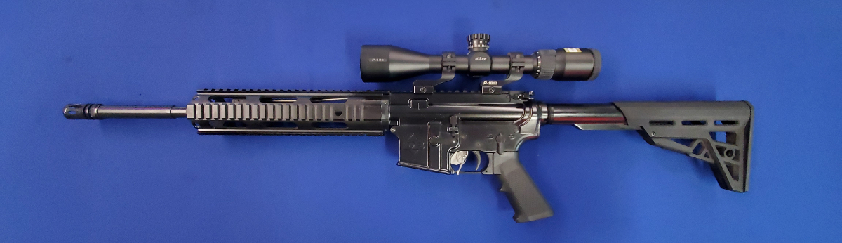 Diamondback Db-15 Semi Auto Ar Rifle 5.56 Nato Nikon P-223 Scope 5.56mm ...