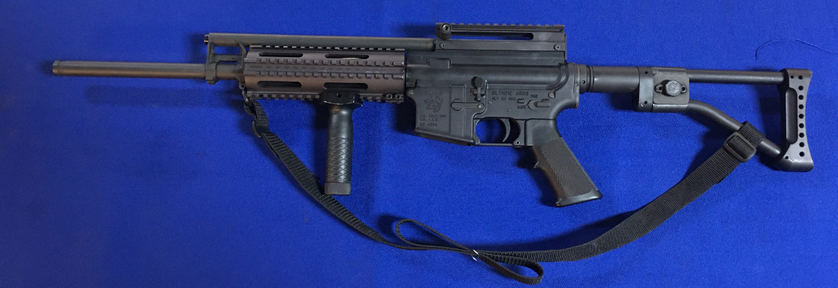OLYMPIC ARMS OA93 SIDE CHARGING UPPER ON A PCR LOWER 5.56mm NATO ...