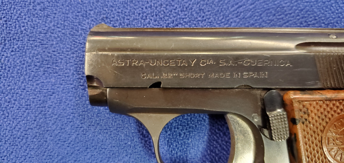 Astra-Unceta CUB COMES WITH FACTORY BOX AND PAPERS .22 Short 17177710 - GunAuction.com