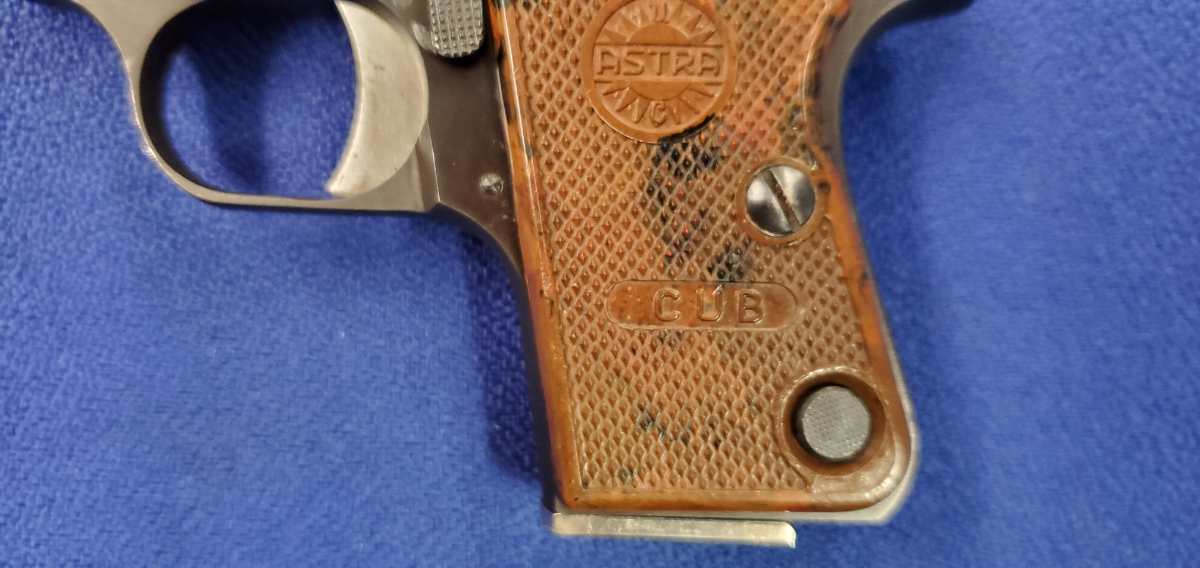 Astra-Unceta CUB COMES WITH FACTORY BOX AND PAPERS .22 Short 17177710 - GunAuction.com